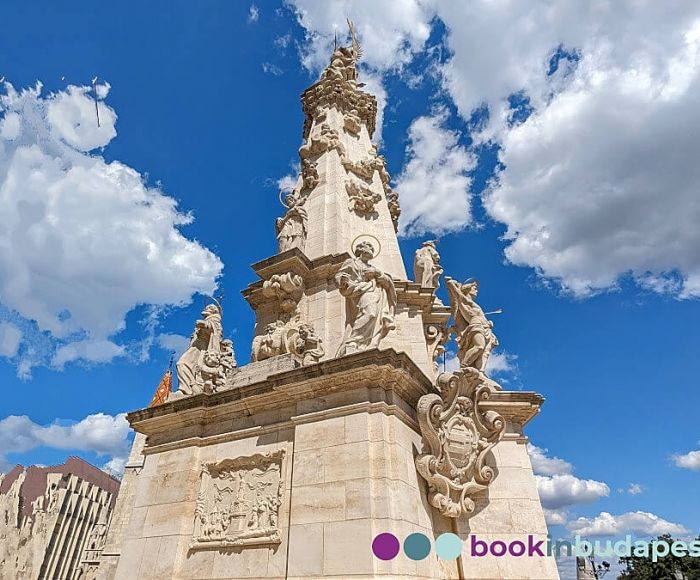Holy Trinity Statue in the Buda Castle District